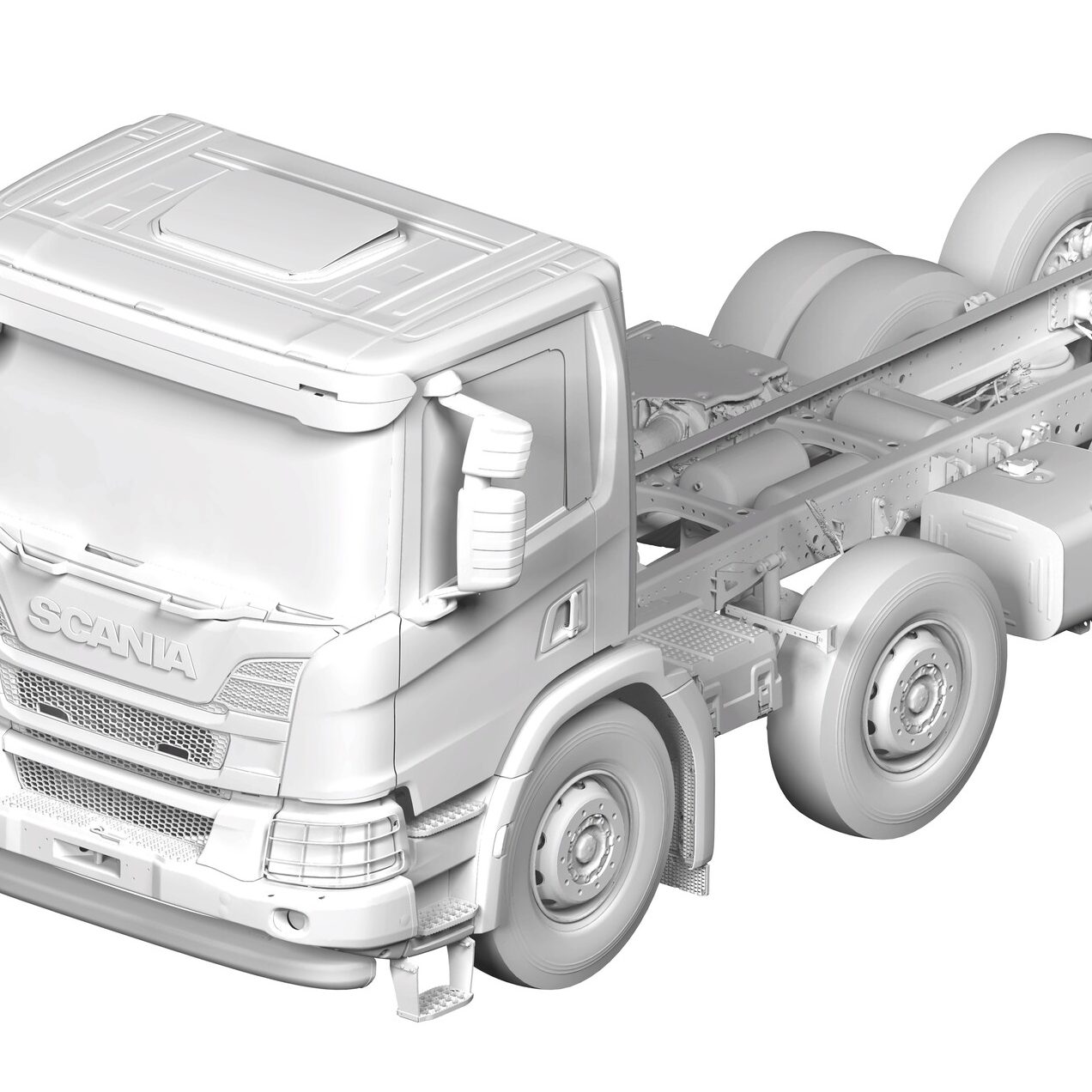 Truck Blueprints For 3d Modeling